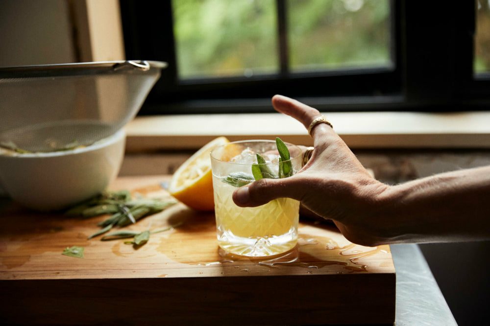 Salted Meyer Lemon & Sage Muddle | Sans Sustenance – Sans [ceuticals]